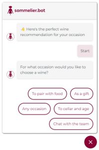 Digital sommelier solutions for hotels and retailers - Sommelier.bot